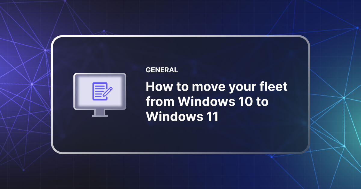 How to move from Windows 10 to Windows 11 with imaging | SmartDeploy