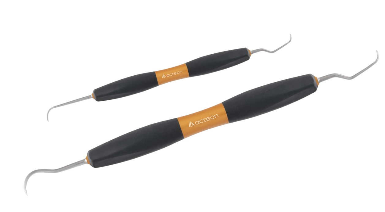 5 curette on the other side h5 and the nebraska 128 are long and thin sickles for anterior ...