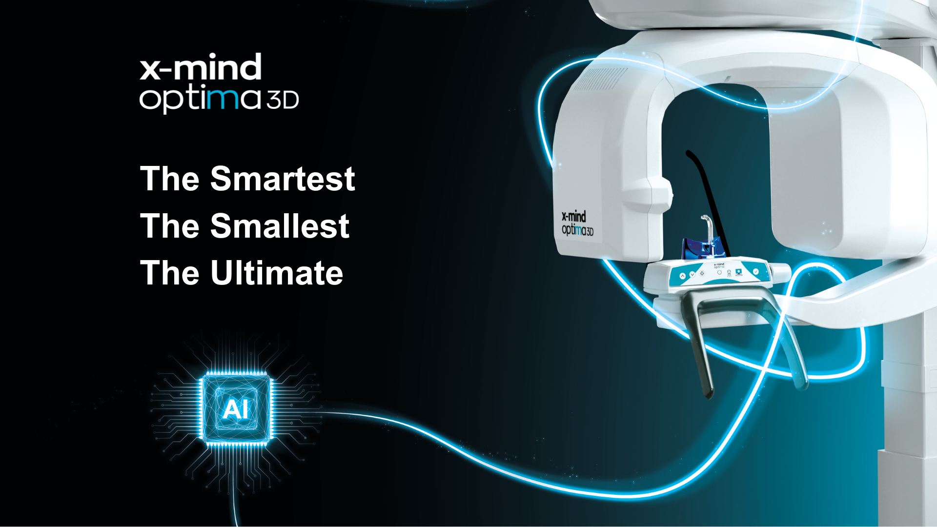 The world’s most compact CBCT offering AI for life!