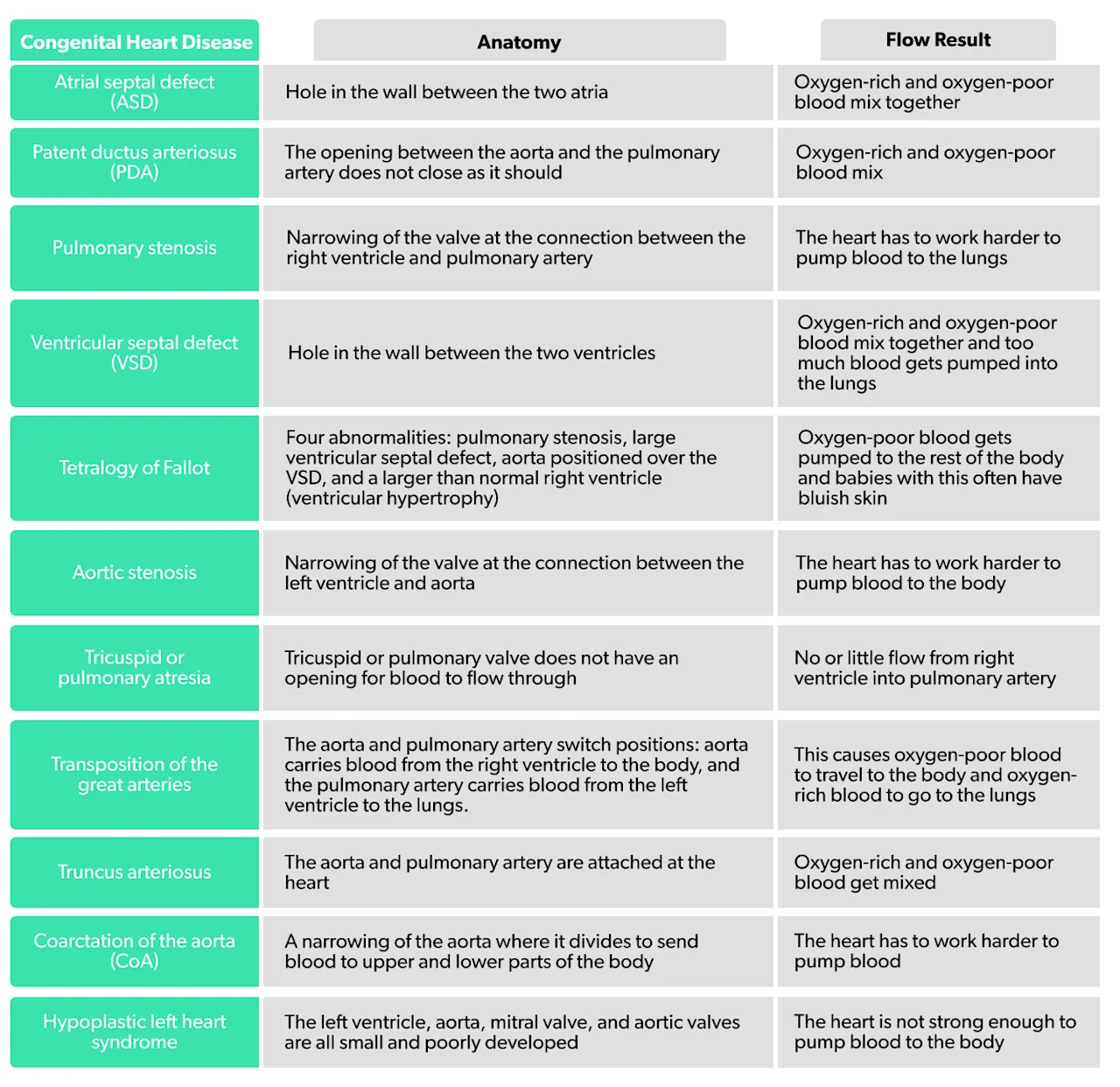 Congenital Heart Disease: Causes, Diagnosis, Treatment | Ro