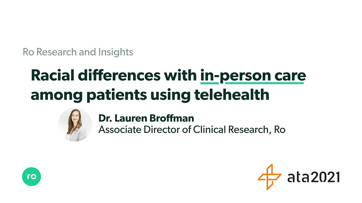 Research finds demographic differences in telehealth patients ...