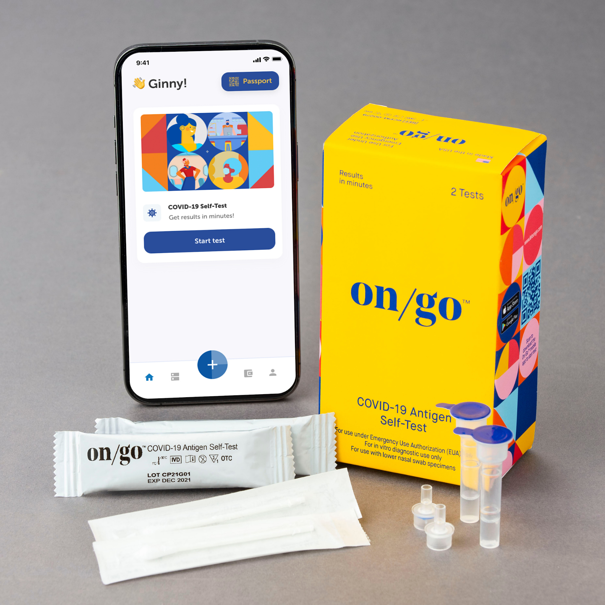 On/Go COVID-19 Test - Insurance Reimbursement - Ro