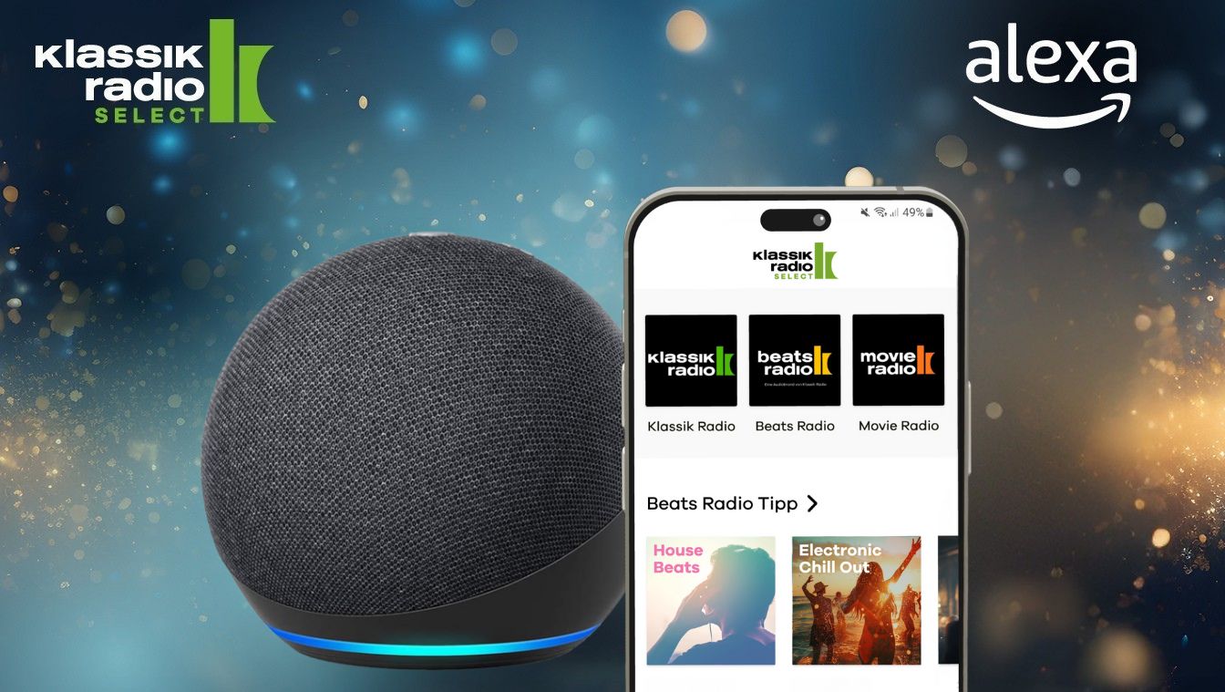 Klassik Radio Select mit Amazon Alexa hören | Beats Radio