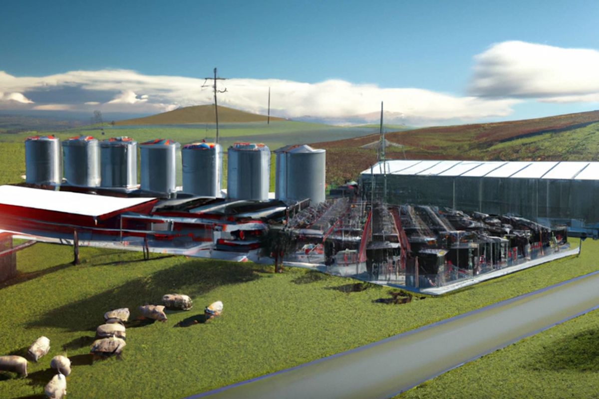 The farm of the future with AI-generated imagery | Drax