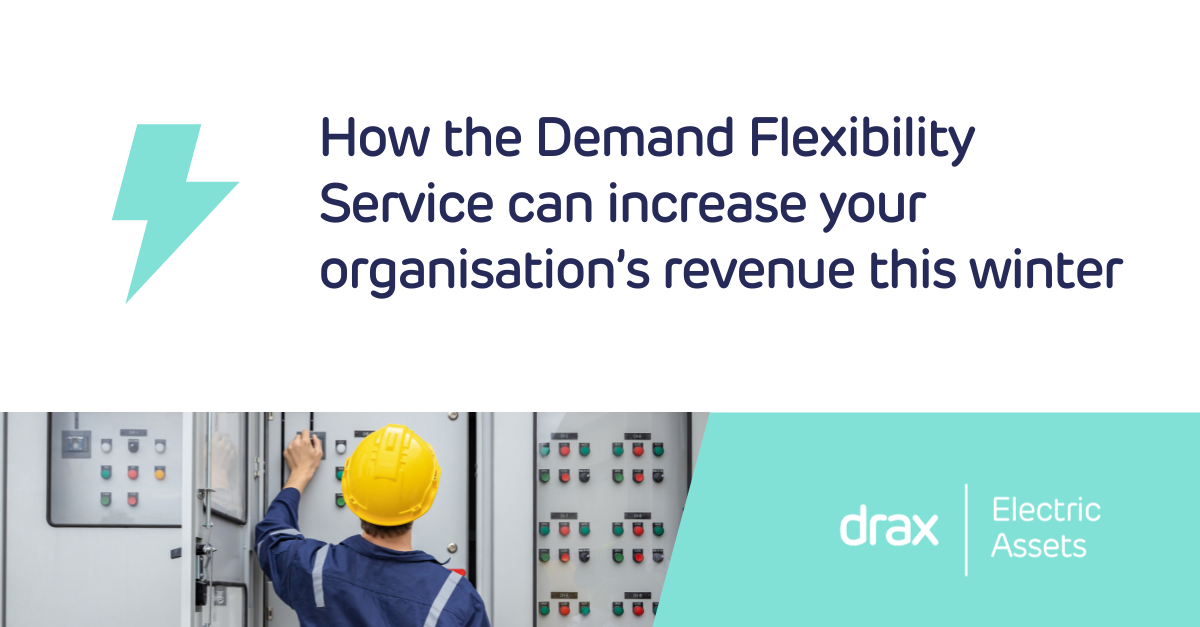 Increase revenue with the Demand Flexibility Service | Drax