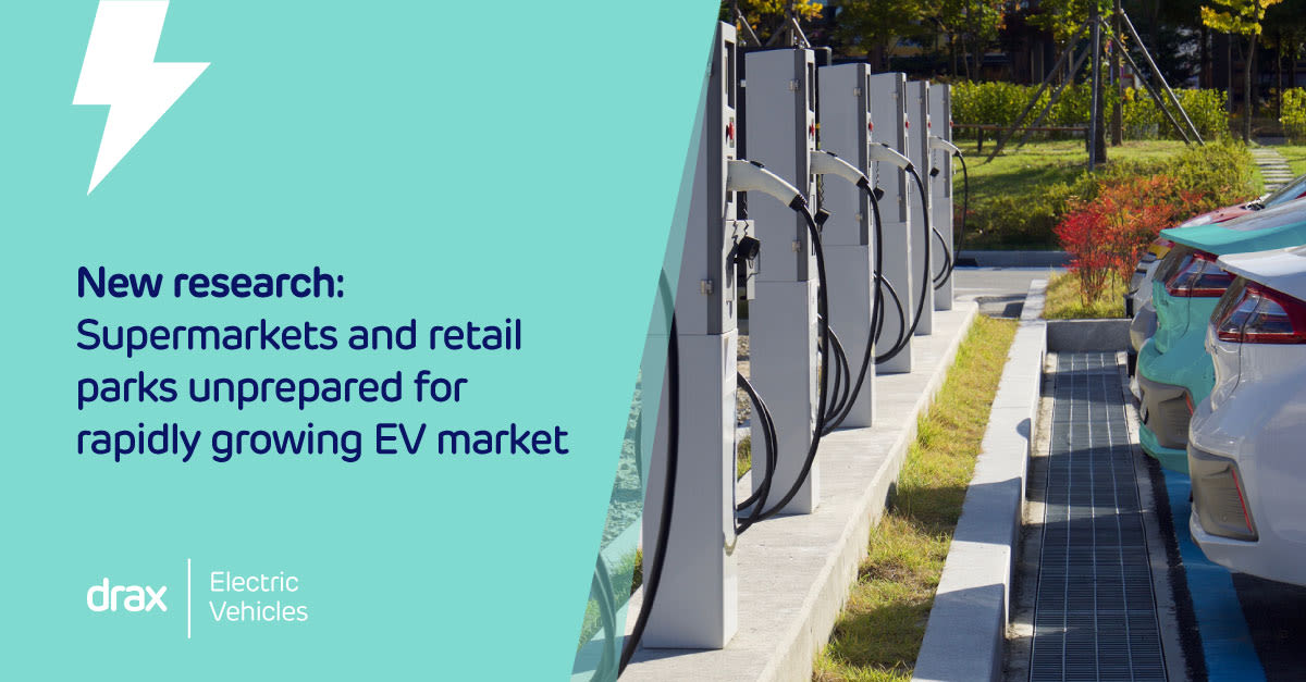 Retail unprepared for growing EV market | Drax