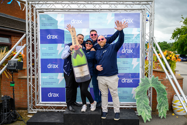 Drax Electric Vehicles takes on GreenFleet EV Rally | Drax