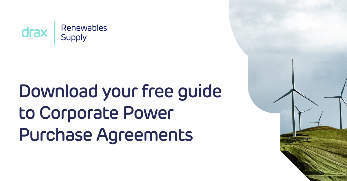 Guide to Corporate Power Purchase Agreements | Drax