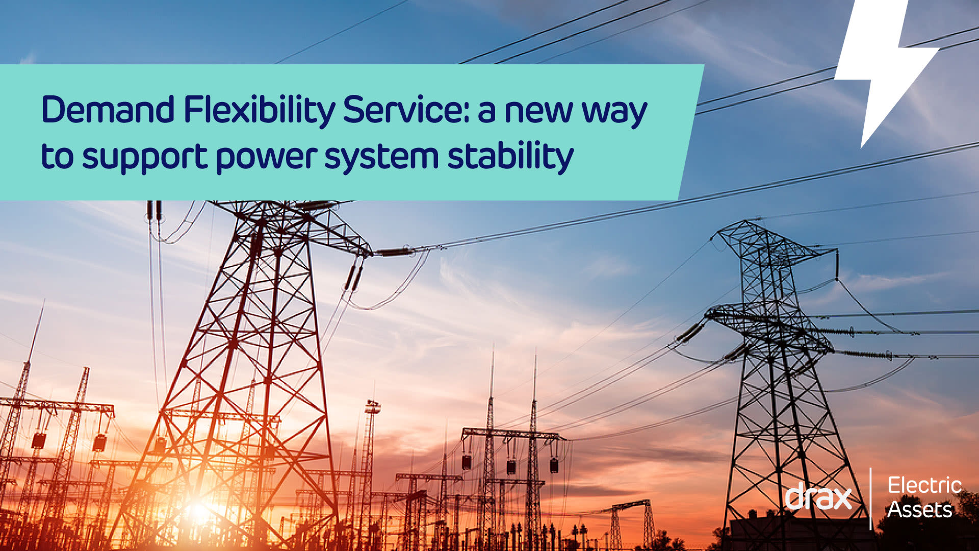 Get power system stability with Demand Flexibility | Drax
