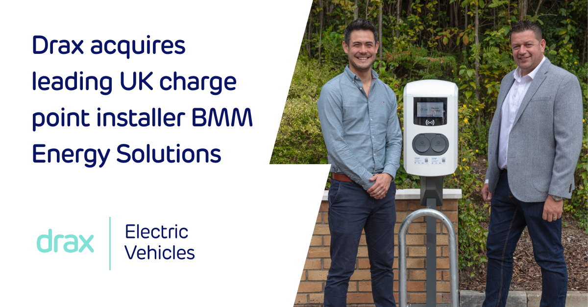 Drax acquires BMM Energy Solutions | Drax