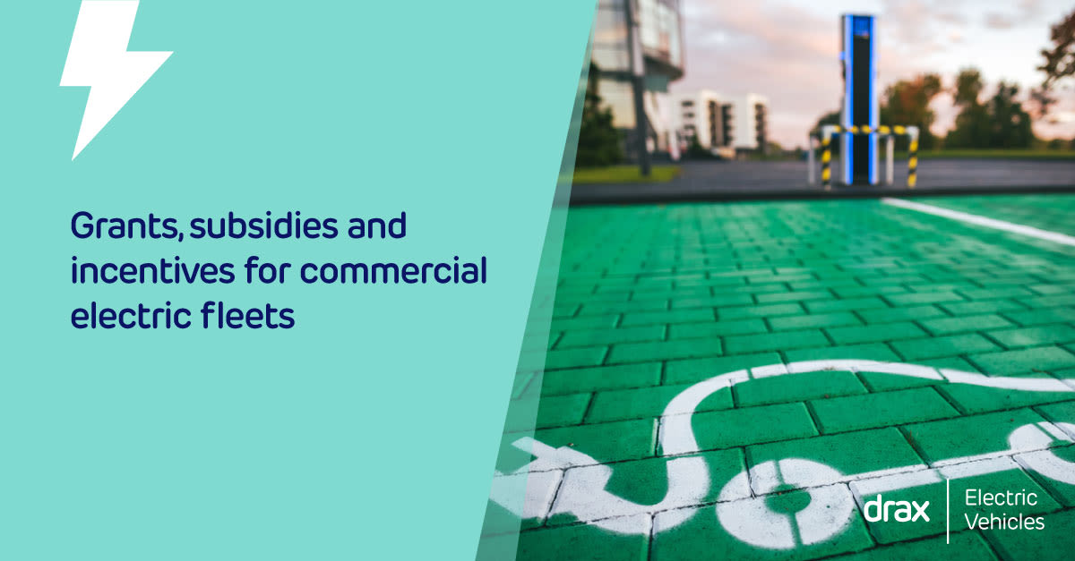 Incentives for commercial electric fleets | Drax
