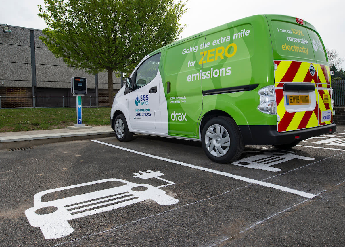 Electric vehicle (EV) business & charging solutions | Drax