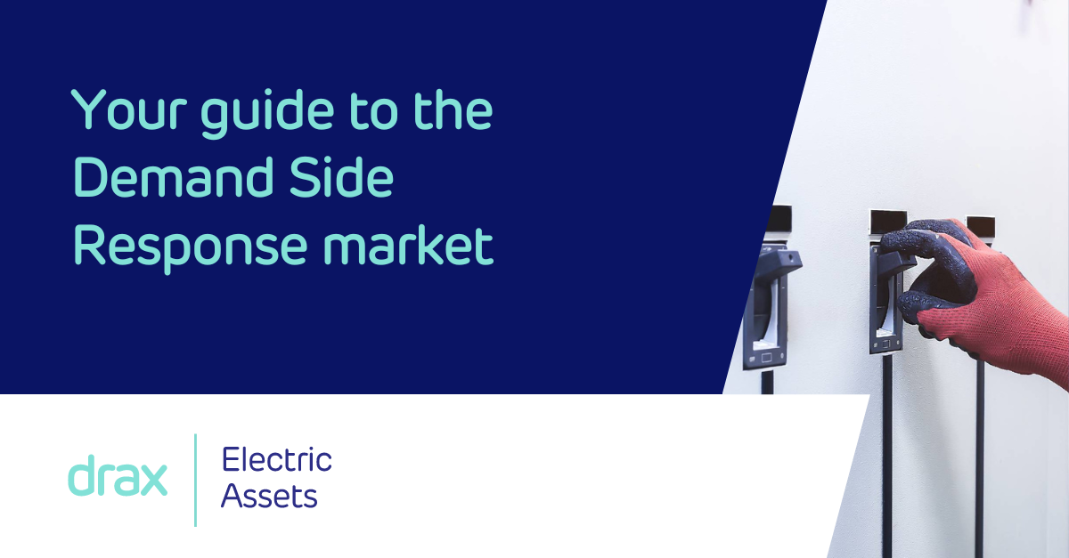 Your guide to the Demand Side Response market | Drax