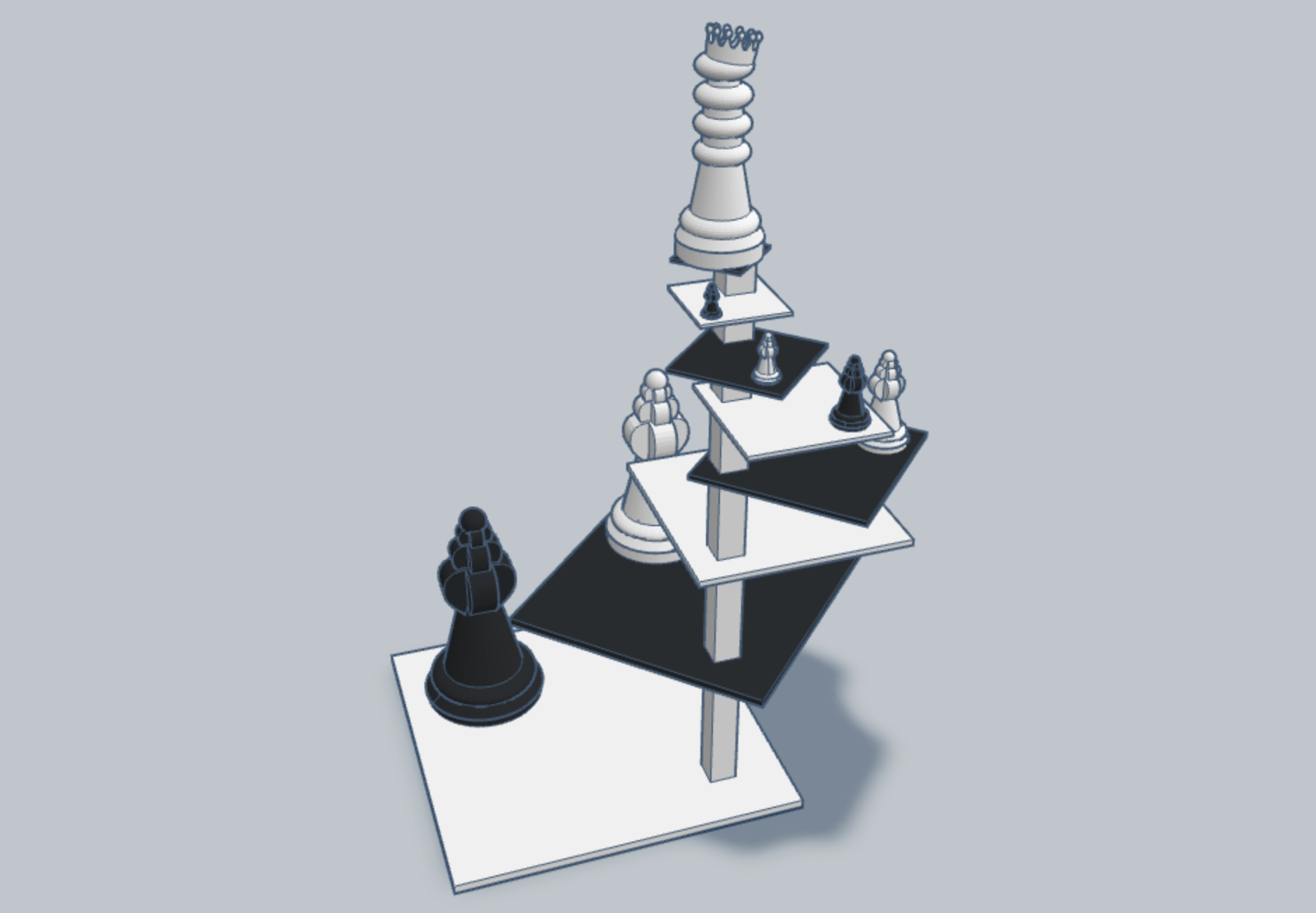 Chess Set Design Challenge Roundup Tinkercad