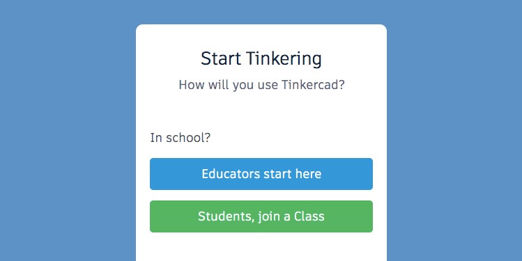 How to Get Students Signed In With Tinkercad - Tinkercad