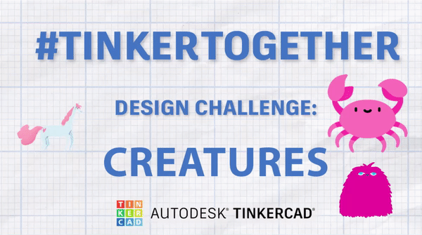 Design Challenge #20: Creatures - Tinkercad