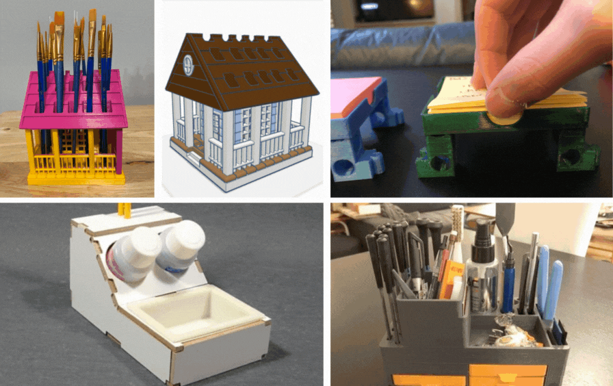 Autodesk Design and Make Weekend Project: Desk Organizer - Tinkercad