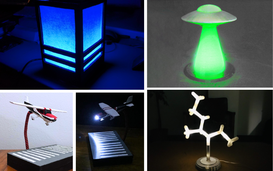 Autodesk Design and Make Weekend Project: Lamps and Lighting - Tinkercad