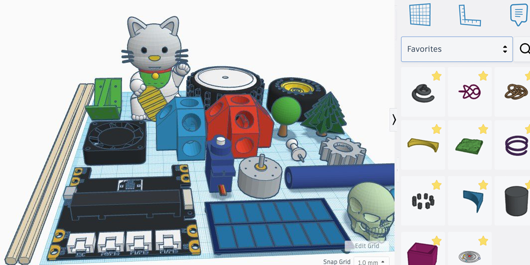 Stash Your Favorites - Tinkercad