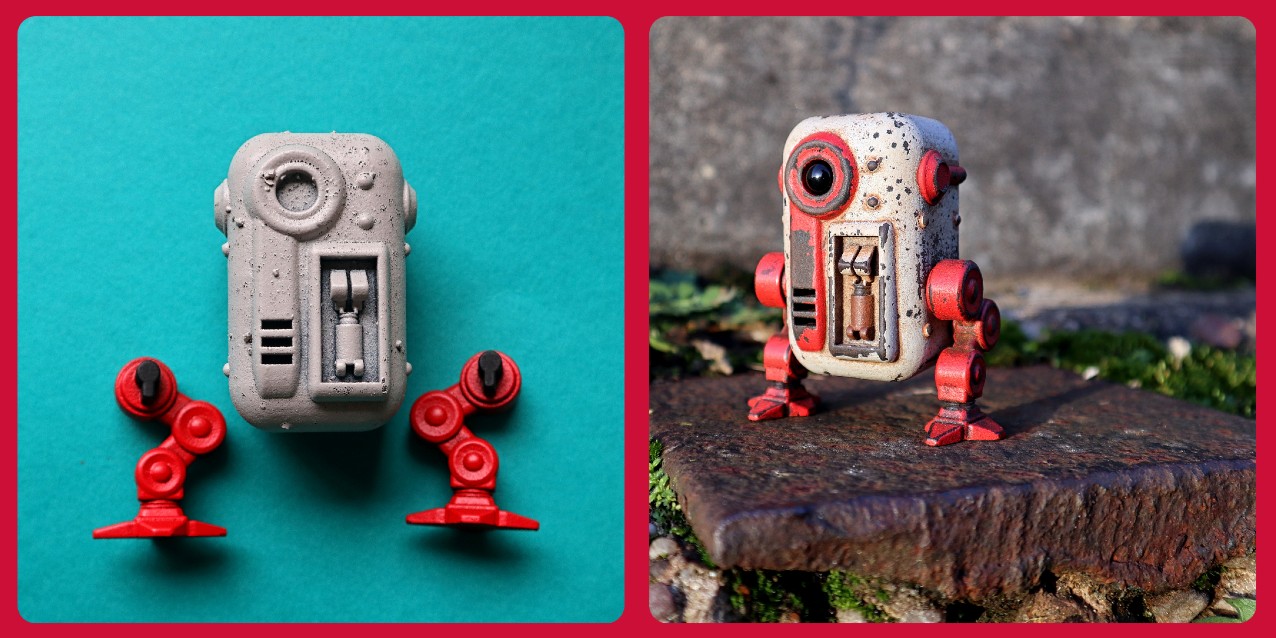 How to Make a Droid Using Tinkercad - Tinkercad