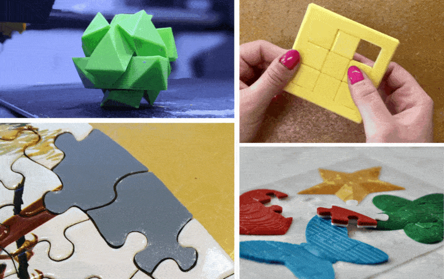 Autodesk Design and Make Weekend Project: Puzzles - Tinkercad