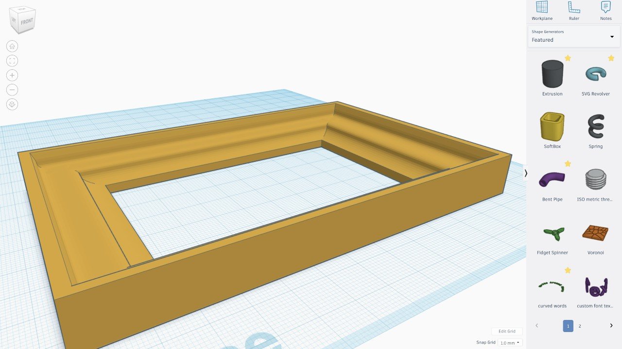 Rob's Tinkercad Classroom: I was framed! - Tinkercad