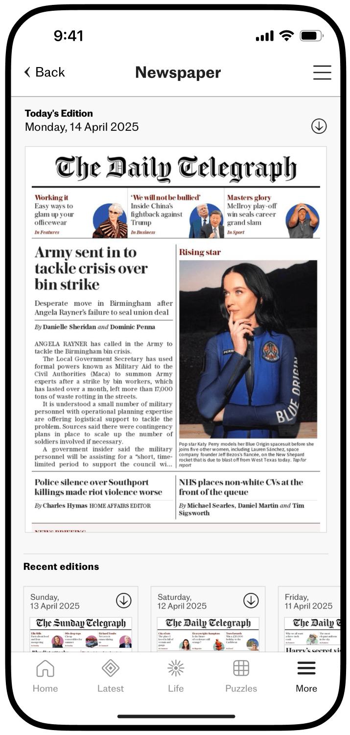 The Telegraph Subscriptions - Subscribe to The Daily Telegraph