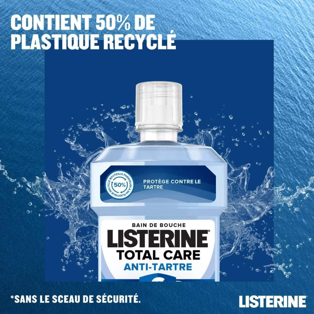 LISTERINE® Anti-Tartre contre la Plaque Dentaire