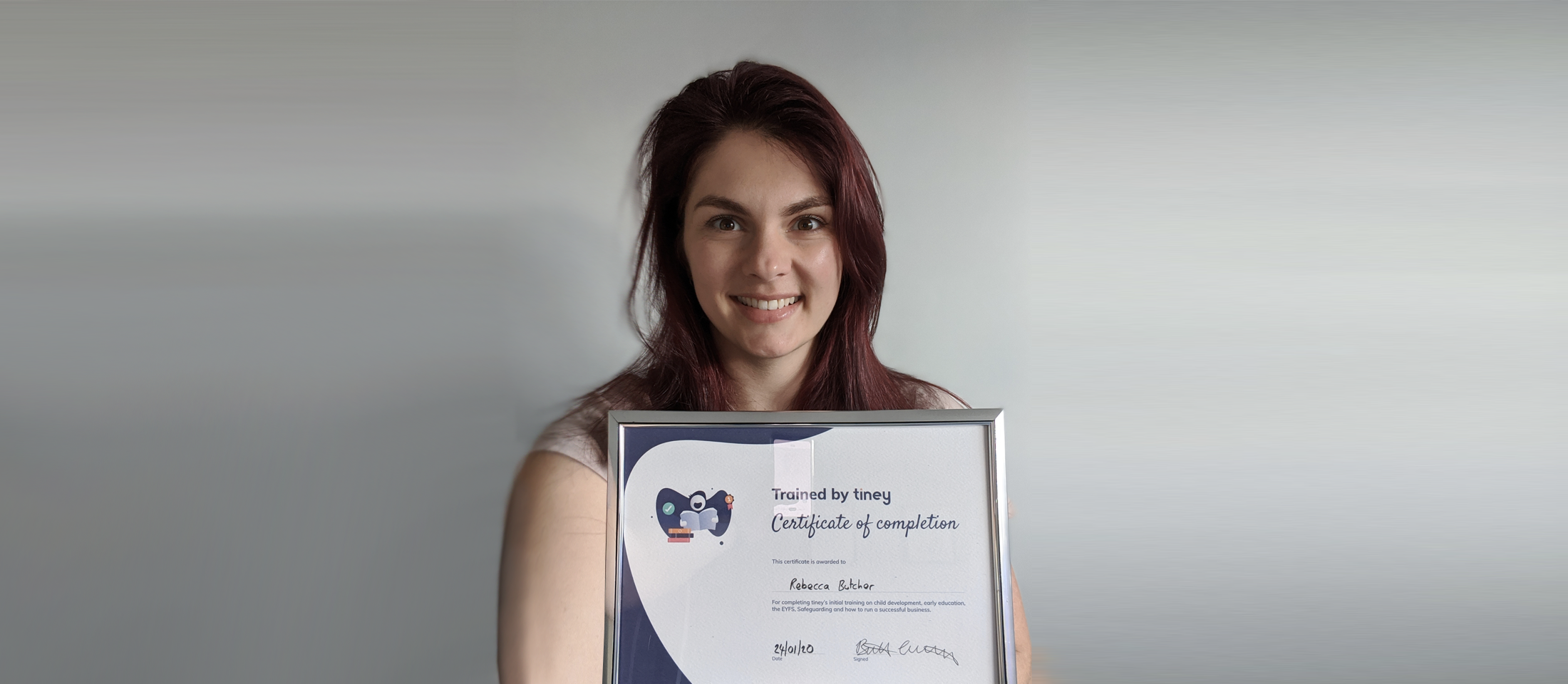 Meet the former florist whose love of children sparked a career change