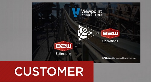 Palmer Paving: B2W and Viewpoint Vista Integration - B2W Software ...