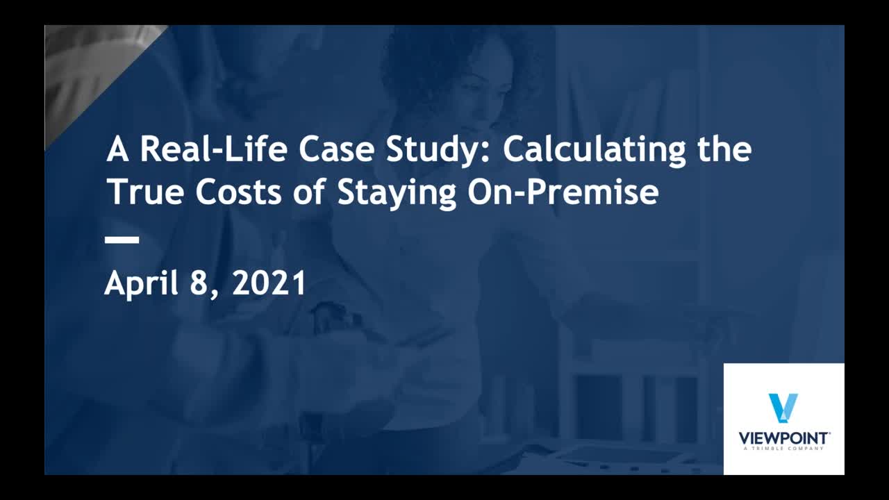 A Real-life Case Study: Calculating the True Costs of Staying On ...