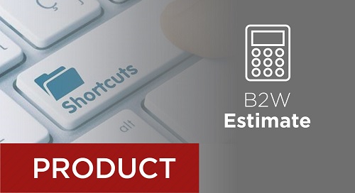 B2W Estimate Shortcuts – Adding One-off Tasks to a Pay Item / B2W ...
