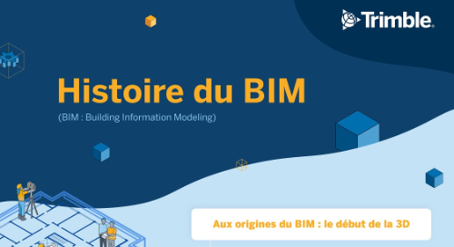 Infographie : l’histoire du BIM – Building Information Modeling ...