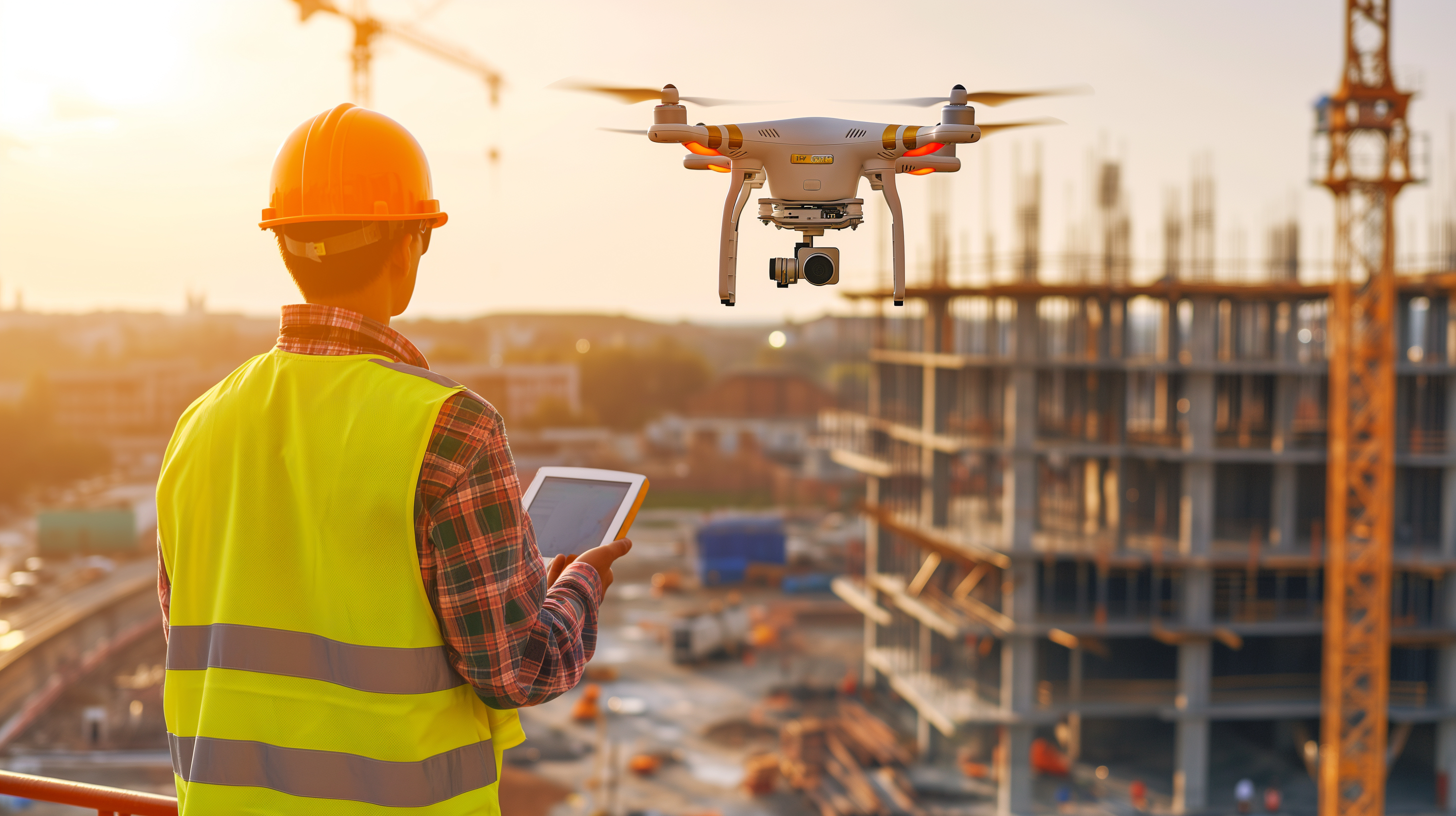 Rising to the challenge: using drones in construction | Trimble ...