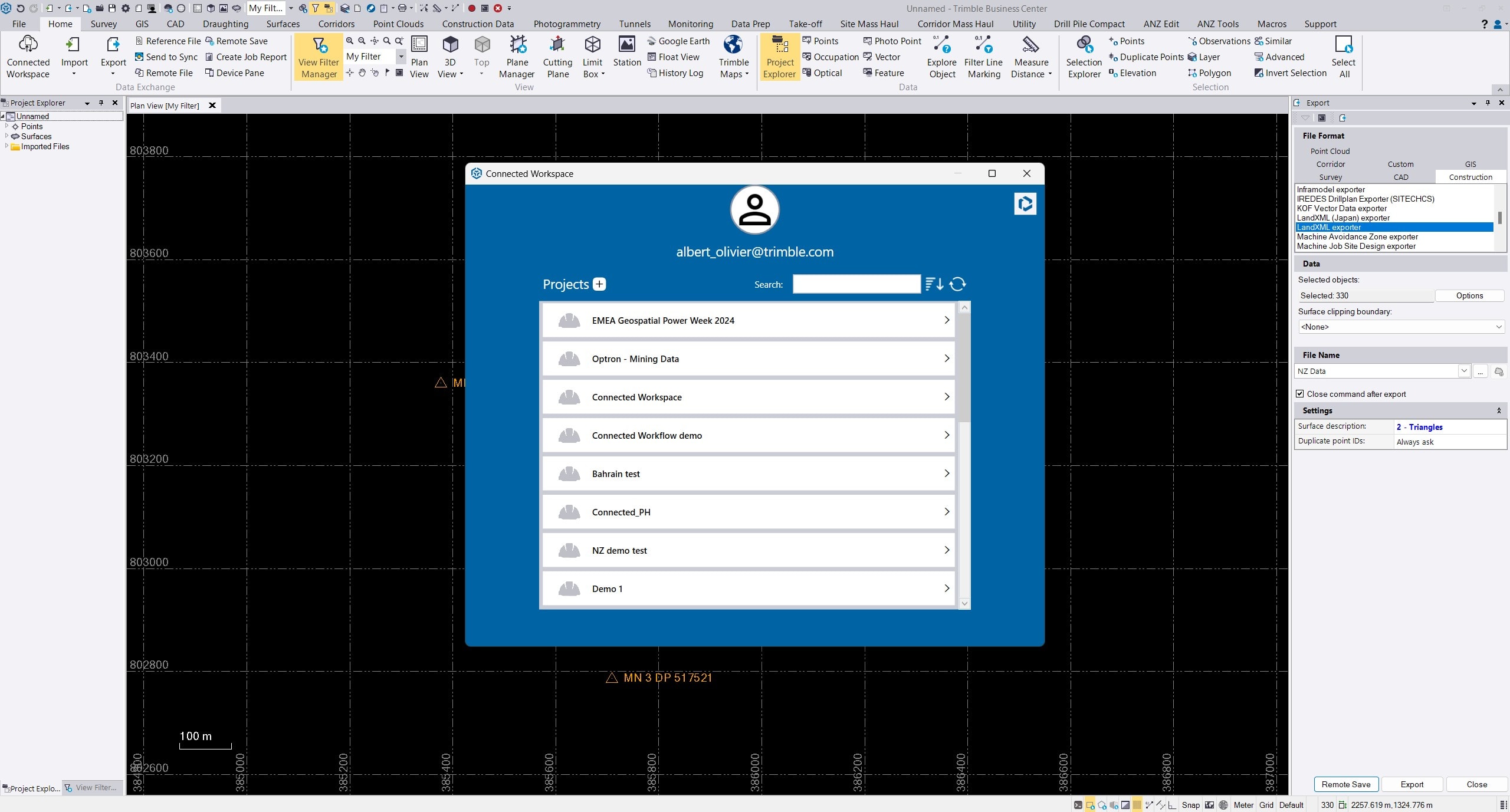 Delivering the ultimate connected workflow with TBC, Trimble Access and Trimble Connect ...