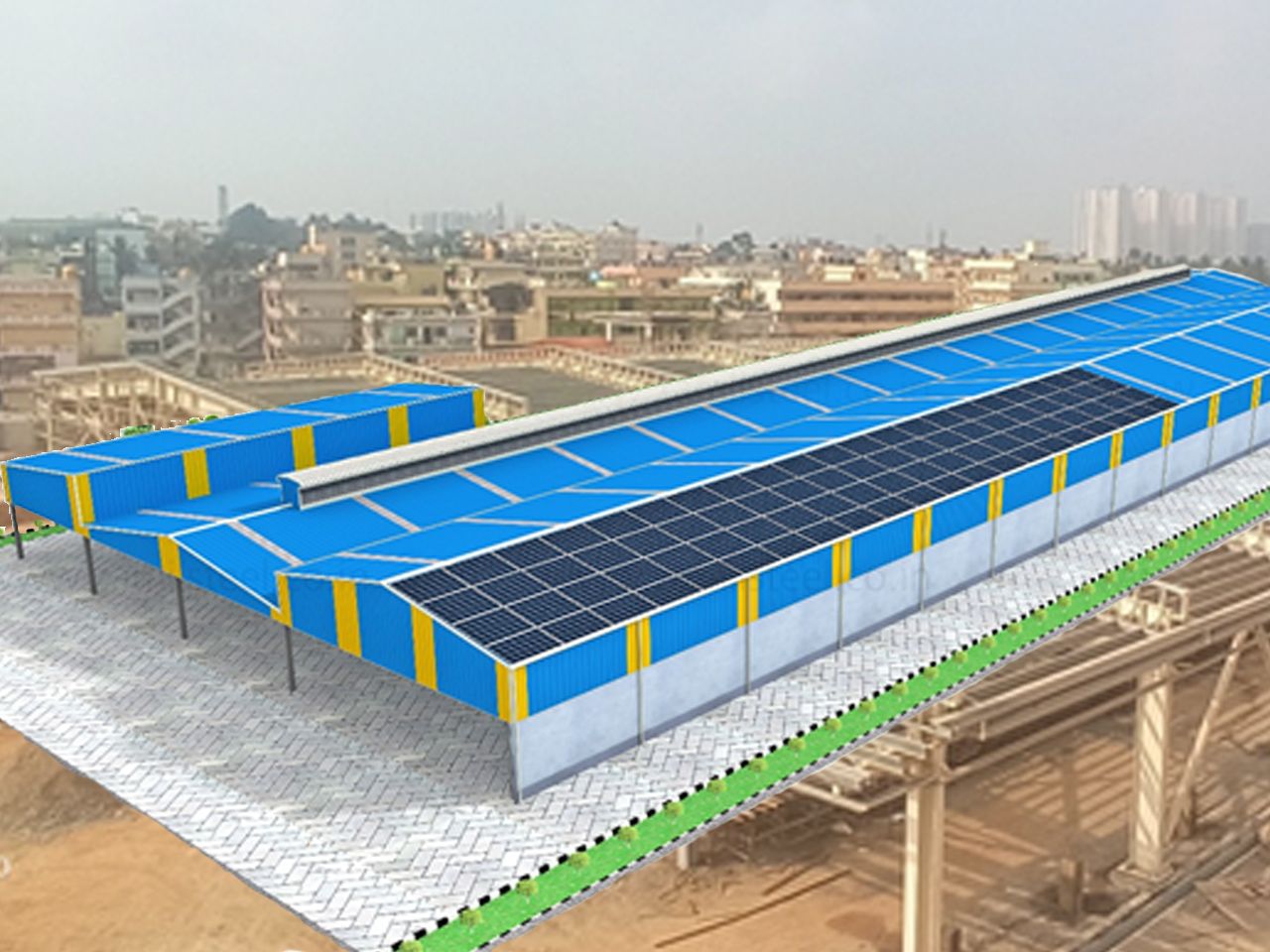 Zamil Steel relied only on Tekla to expertly deliver the Bangalore ...