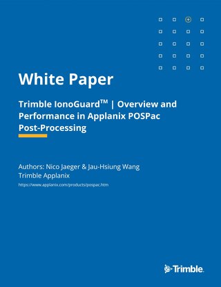 White paper: Trimble IonoGuard overview and performance in Applanix ...