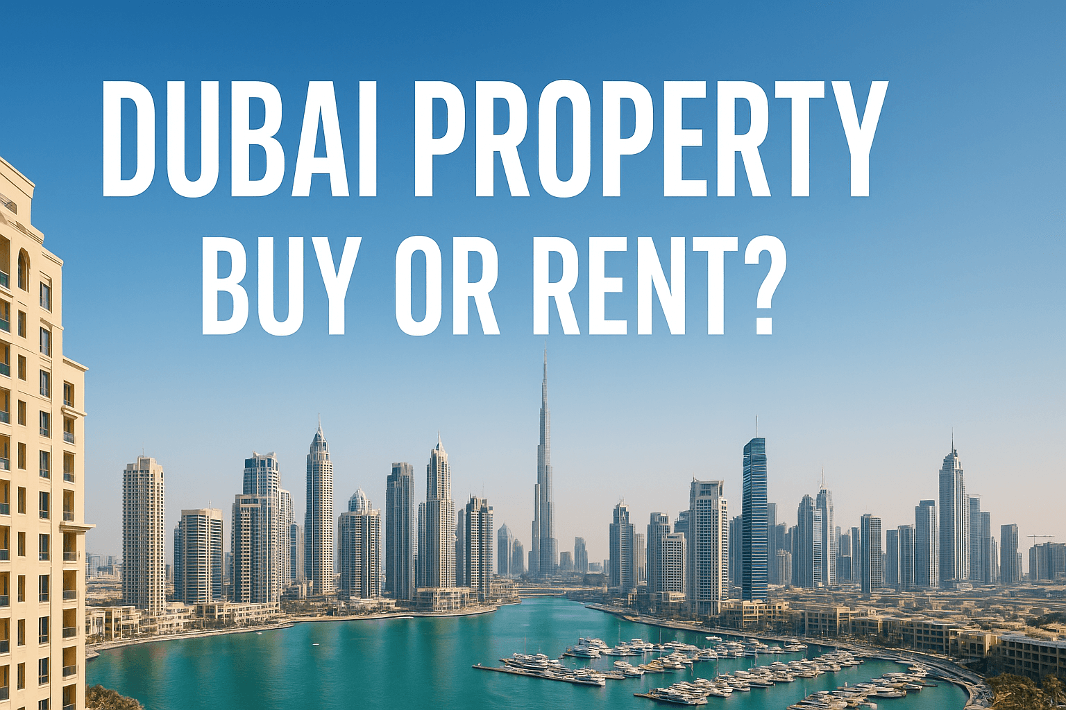 Dubai Property: Buy or Rent? Expert Guide 2025 | Mayak