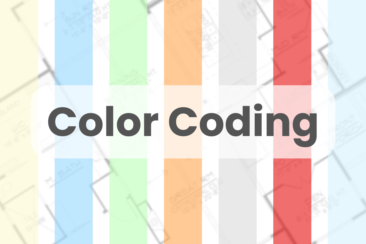 How Color Coding Makes Our Floor Plans Easy to Read