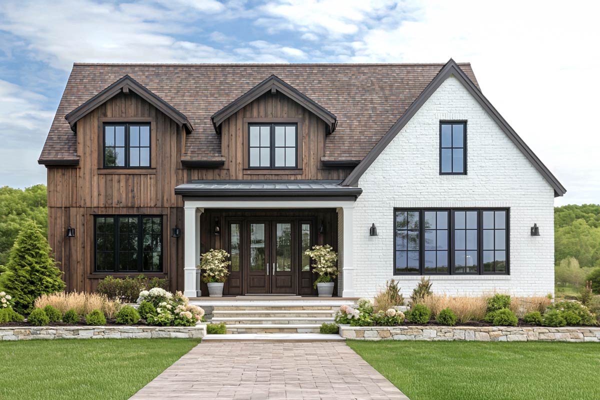 Transitional House Plans With a Bold Edge