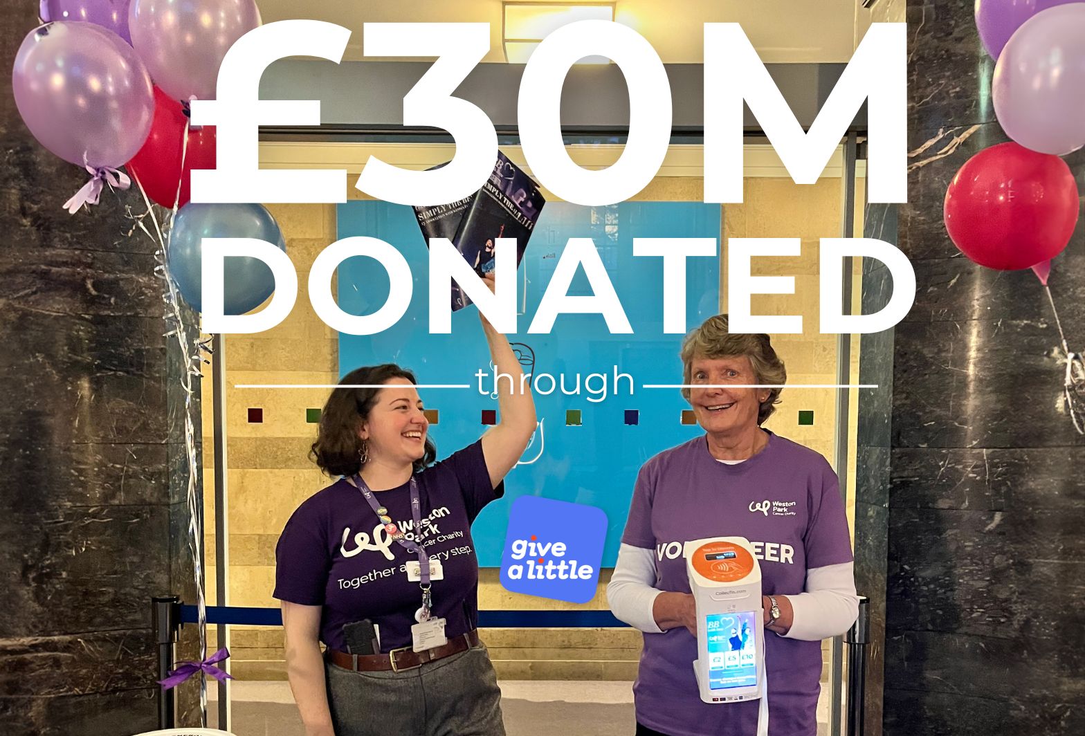 Give A Little celebrates charities raising £30M through their platform