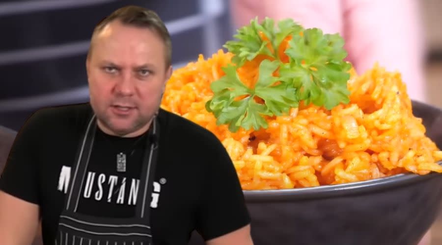 Tomasz Strzelczyk zdradził przepis na najtańszy obiad z ryżu