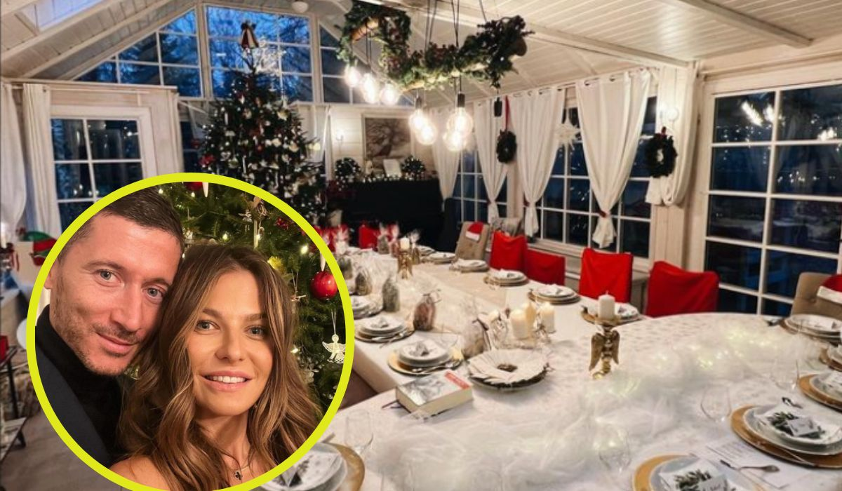 Zdjęcia z luksusowej Wigilii u Roberta Lewandowskiego trafiły do sieci ...
