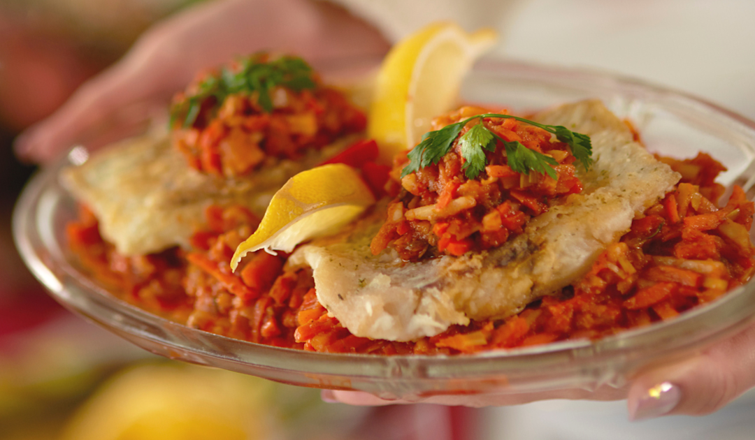 Babcia Wiesia od zawsze dodaje do ryby po grecku 1 składnik. Dzięki ...