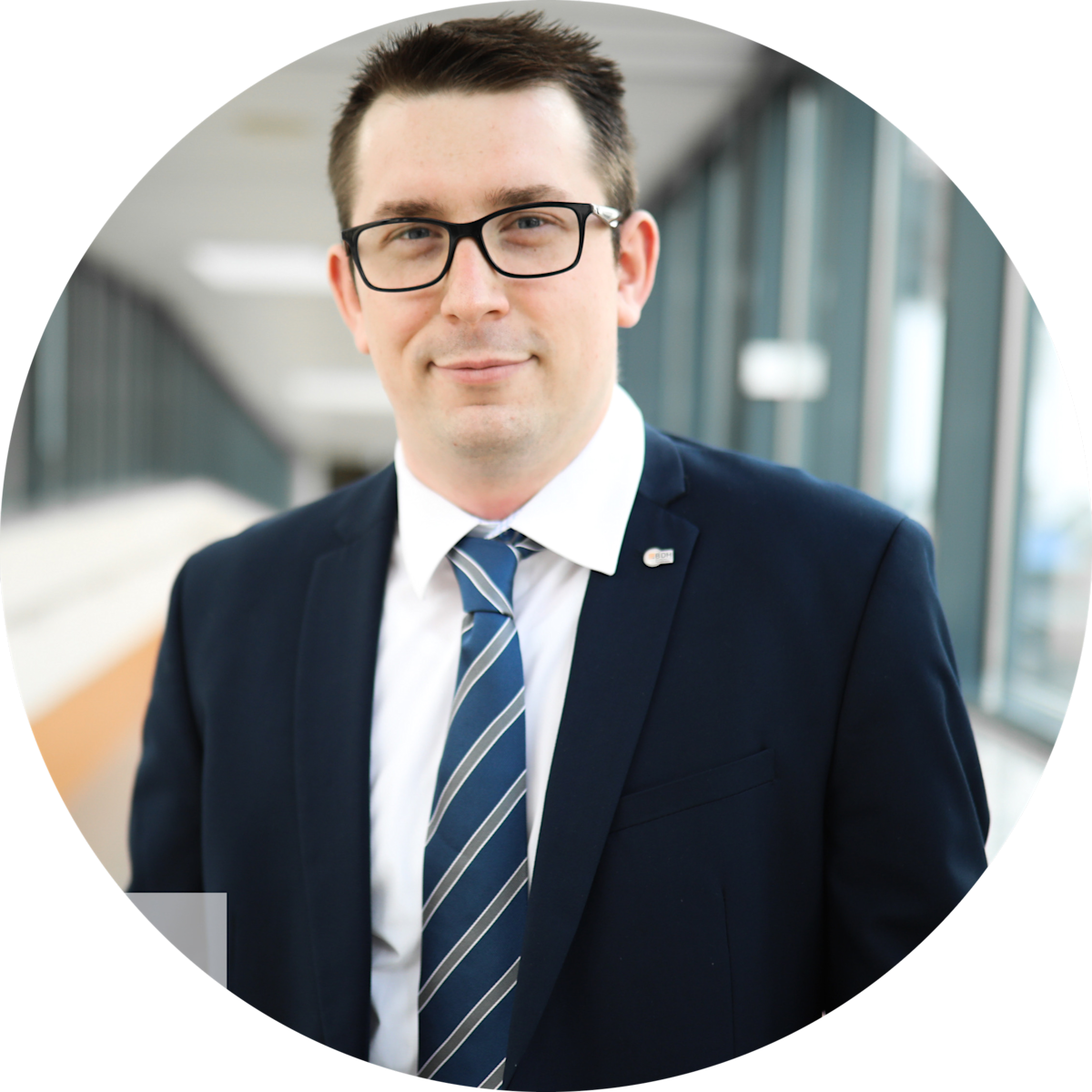 Porträt von Manuel Noske - Tagesspiegel Background