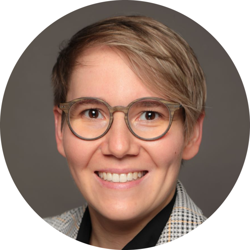 Porträt von Marlene Picha - Tagesspiegel Background