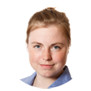 Porträt von Julia Römer - Tagesspiegel Background