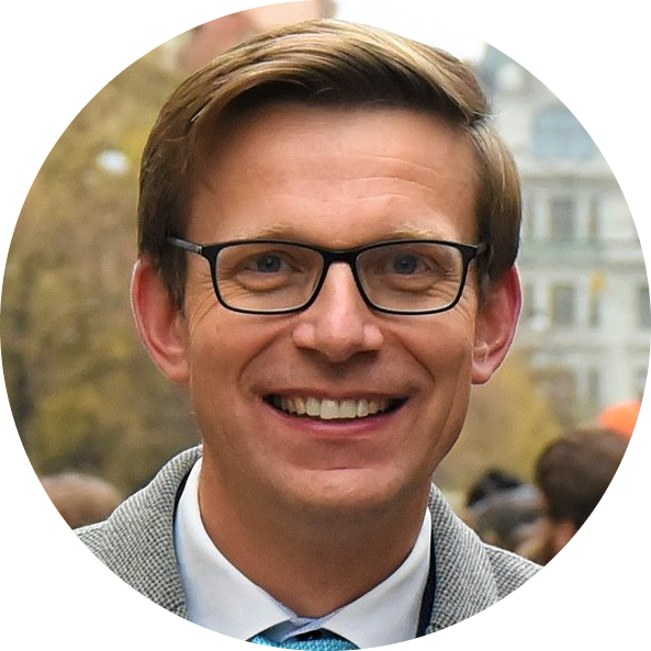 Porträt von Martin Kupka - Tagesspiegel Background