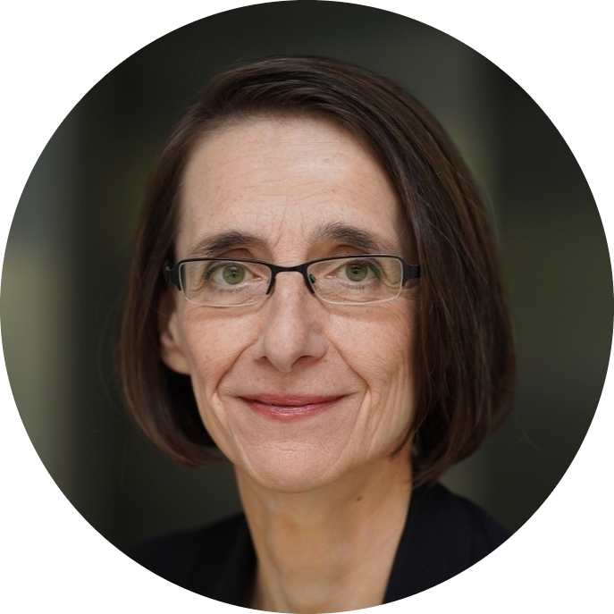 Porträt von Petra Gehring - Tagesspiegel Background