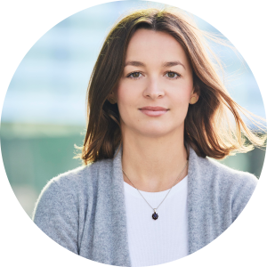 Porträt von Victoria Engelhardt - Tagesspiegel Background